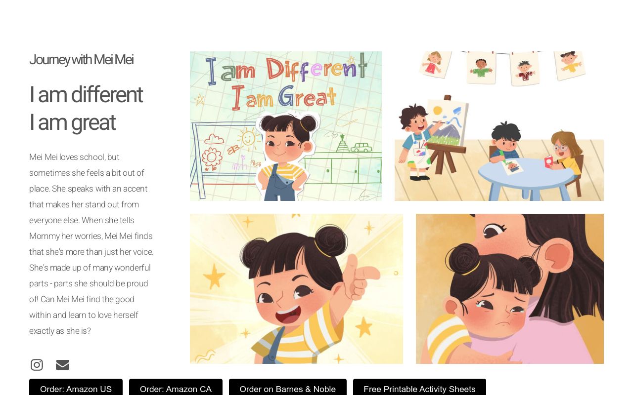 I am different, I am great